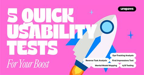 5 Quick Usability Tests You Can Rocket Boost Your Website With No Ph D Required