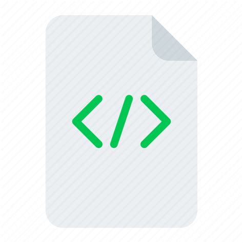 Coding Computer Developer File Html Programmer Web Icon
