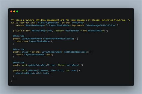 rendering native android fragments in react native