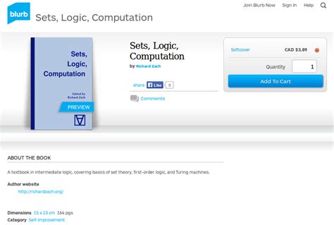 Blurb Open Logic Project