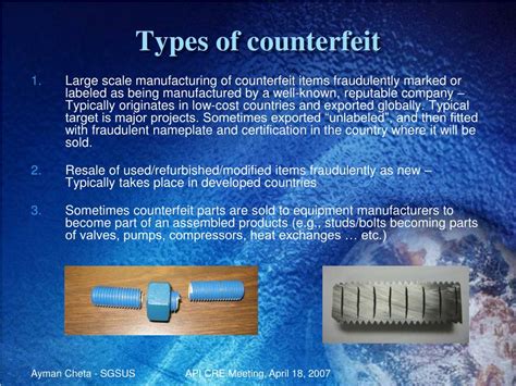 Ppt Counterfeit Parts Materials Powerpoint Presentation Free