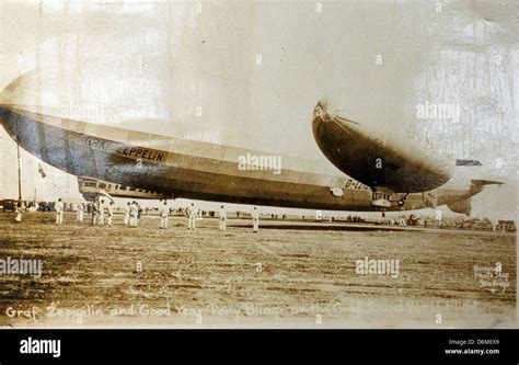 The Zeppelin Is A Type Of Rigid Airship First Developed In Germany It