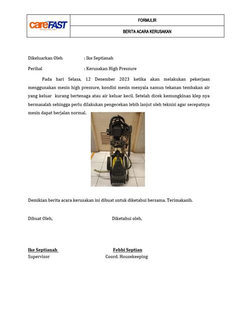 Ba Kerusakan High Pressure Lspv Pdf