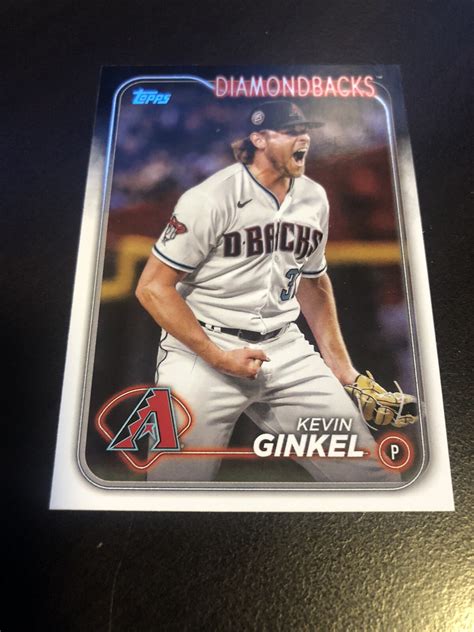 2024 Topps Series 2 Kevin Ginkel 572 Arizona Diamondbacks Ebay
