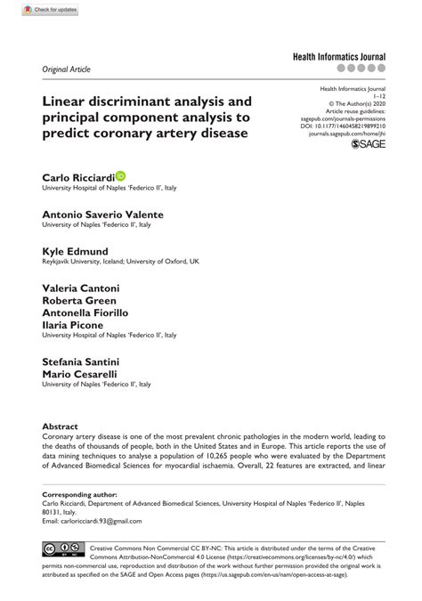 Pdf Linear Discriminant Analysis And Principal Component Analysis To