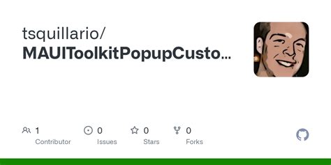 GitHub Tsquillario MAUIToolkitPopupCustomControl