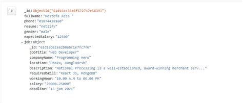 Javascript How Can I Access The Second Id From The Mongodb Document