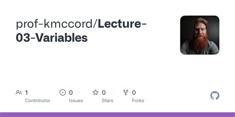 Github Prof Kmccordlecture 03 Variables
