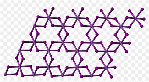 Bismuth Iodide Crystal Structure Hd Png Download 1100x609 4377883 Pngfind