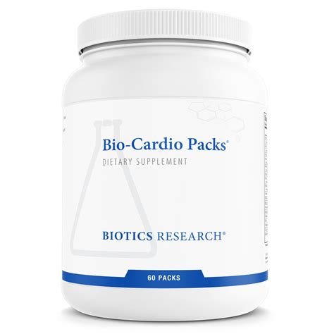 Biotics Research Bio Cardio Packs 60 Packs