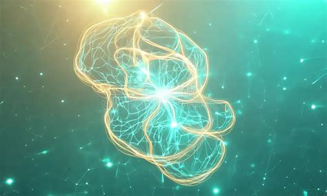 Glowing Futuristic Energy Core With Digital Neural Network Effect Stock Video Video Of