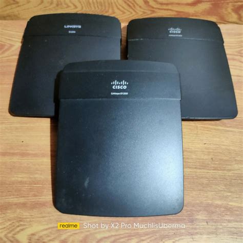 Jual Cisco Linksys E1200 Wireless Router 300mbps Modem Ap Wan Pppoe Ddwrt Unit Aja Jakarta