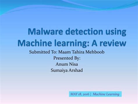 Intelligent Malware Detection Using Extreme Learning Machine Pdf Computing Technology
