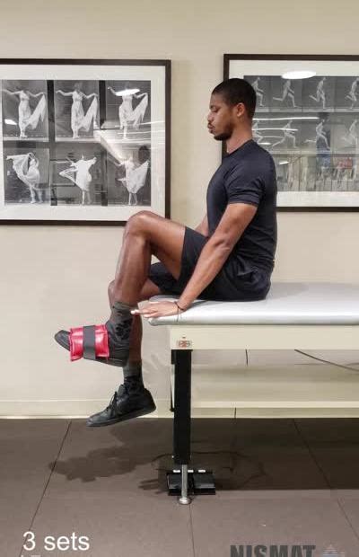 Seated Hip Flexion The Nicholas Institute Of Sports Medicine And