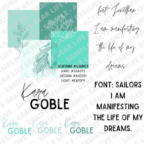 Custom Branding Style Guide Etsy