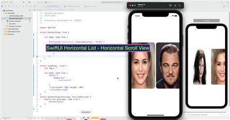 Swiftui Horizontal List Horizontal Scroll View Tutorial101