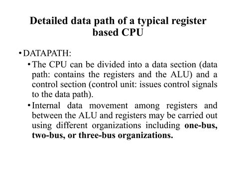 basic non pipelined cpu architecture pdf