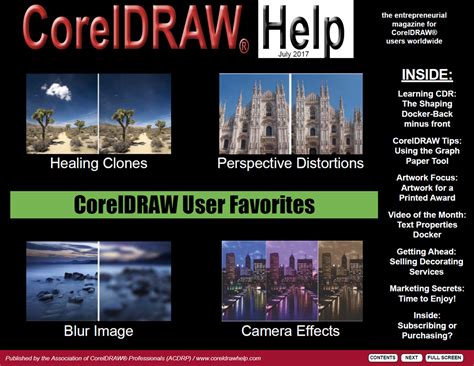 2017 Table Of Contents Coreldraw Help