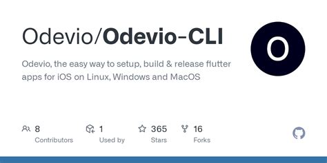 Github Odevioodevio Cli Odevio The Easy Way To Setup Build