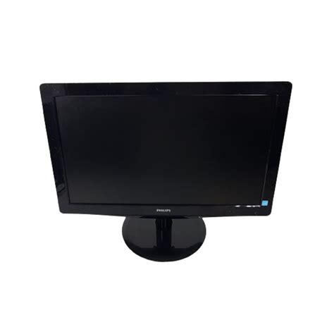 Philips 19in Led Monitor 196v3l W Vga And Power Cord Hmr Shop N Bid