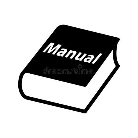 Manual Book Icon Vector Illustration Stock Vector Illustration Of Black Knowledge 119366541