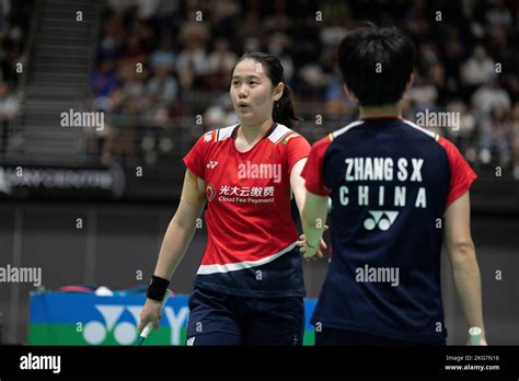 Sydney Australia November 20 Zheng Yu And Zhang Shu Xian Of China