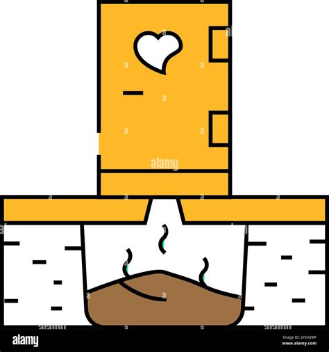 Toilet Compost Icon Color Illustration Stock Vector Image And Art Alamy