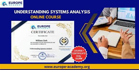 Systems Analysis Online Course