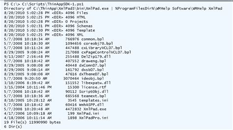 Using The Thinapp Sdk From Powershell Lucd Notes