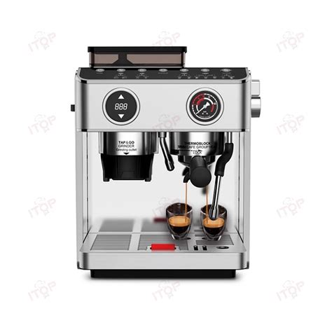 It Atc 15 Hotel Commercial 2 In 1 Espresso Coffee Maker With Grinder