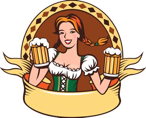 Sexy Beer Girl Background Vector Images Over 190