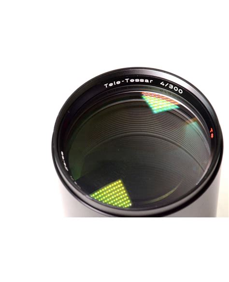 Foto Dotti Obiettivo Contax Tele Tessar 300mm F4 Mm Bellissimo Macchine Fotografiche