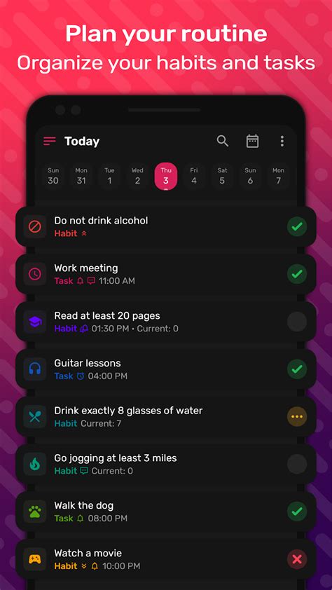 Habitnow Daily Routine Planner Mod Apk 218 Premium Unlocked For Android