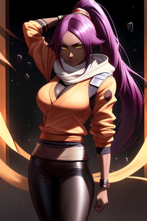 Yoruichi From Bleach By Aiartshines On Deviantart