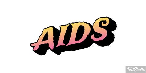 Aids Word Animated  Logo Designs