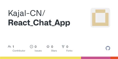Github Kajal Cnreactchatapp