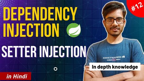 Springframework Setter Injection In Spring Framework Dependency Injection Youtube