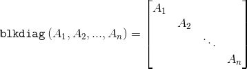 Extended Block Diagonal Matrix In Matlab Stack Overflow