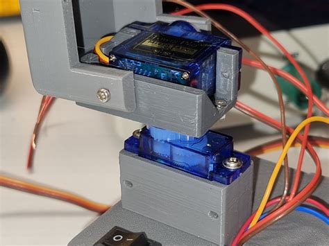 Pan Tilt For Sg 90 Servo By Sica Download Free Stl Model