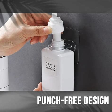 Badu Bg 6бр Прозрачни куки за стена Кръгли закачалки Самозалепващи се закачалки за стени за