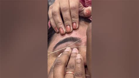 Eyebrow Threading Threading Tutorial For Beginners Threading Tutorial