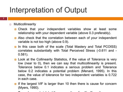 spss6 multiple regression ppt