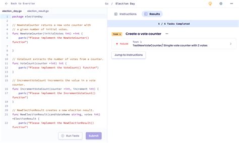 Version Format Does Not Work Well When Not All Tests Are Executed Issue Exercism Go