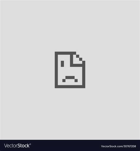 Error 500 Page Empty Symbol Crash Banner Vector Image