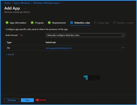 install github cli with intune enterprise app catalog app htmd blog