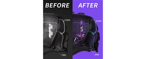 Extremerate Strong Version Whole Clicky Kit For Ps5 Controller Bdm 040 Shoulder Face Dpad