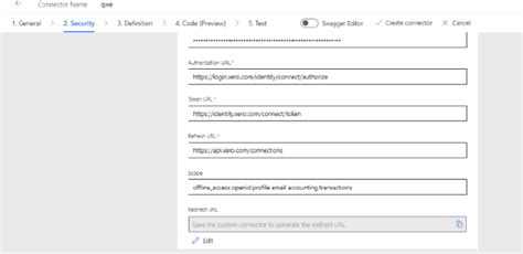 Microsoft Power Platform Custom Connector For Xero Kaispe