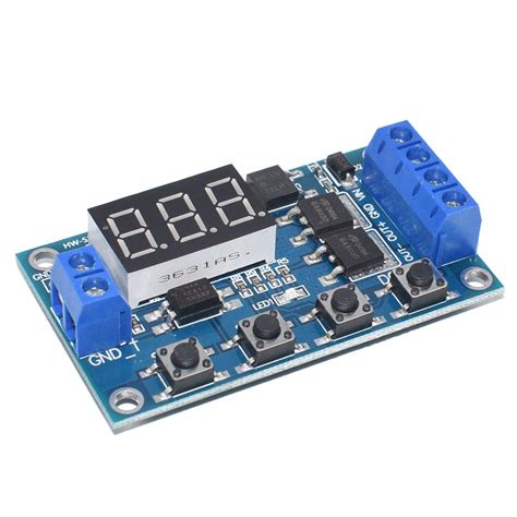 MOSFET Delay Timer Switch With Display HUB