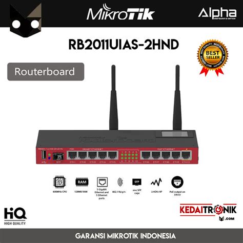 Jual MikroTik RB 2011 UiAS 2HnD IN RouterBoard RB2011UiAS 2HnD IN Shopee Indonesia