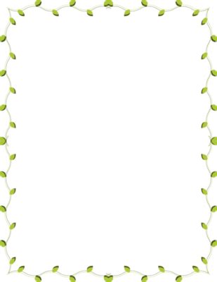 Simple Page Border PNGs For Free Download